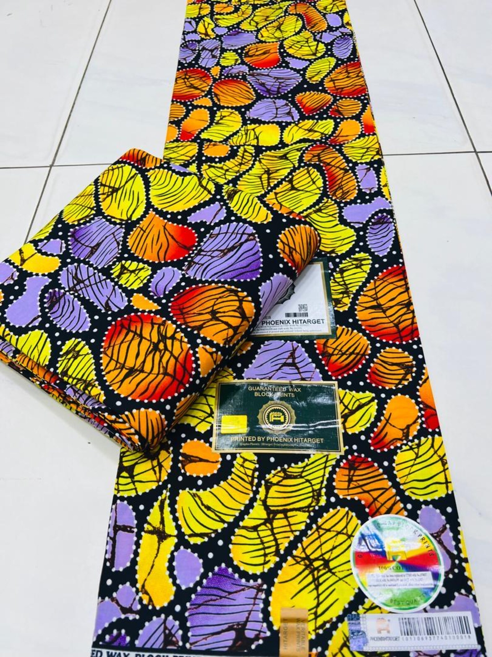 African Print Dress With Tulle Details - Etsy