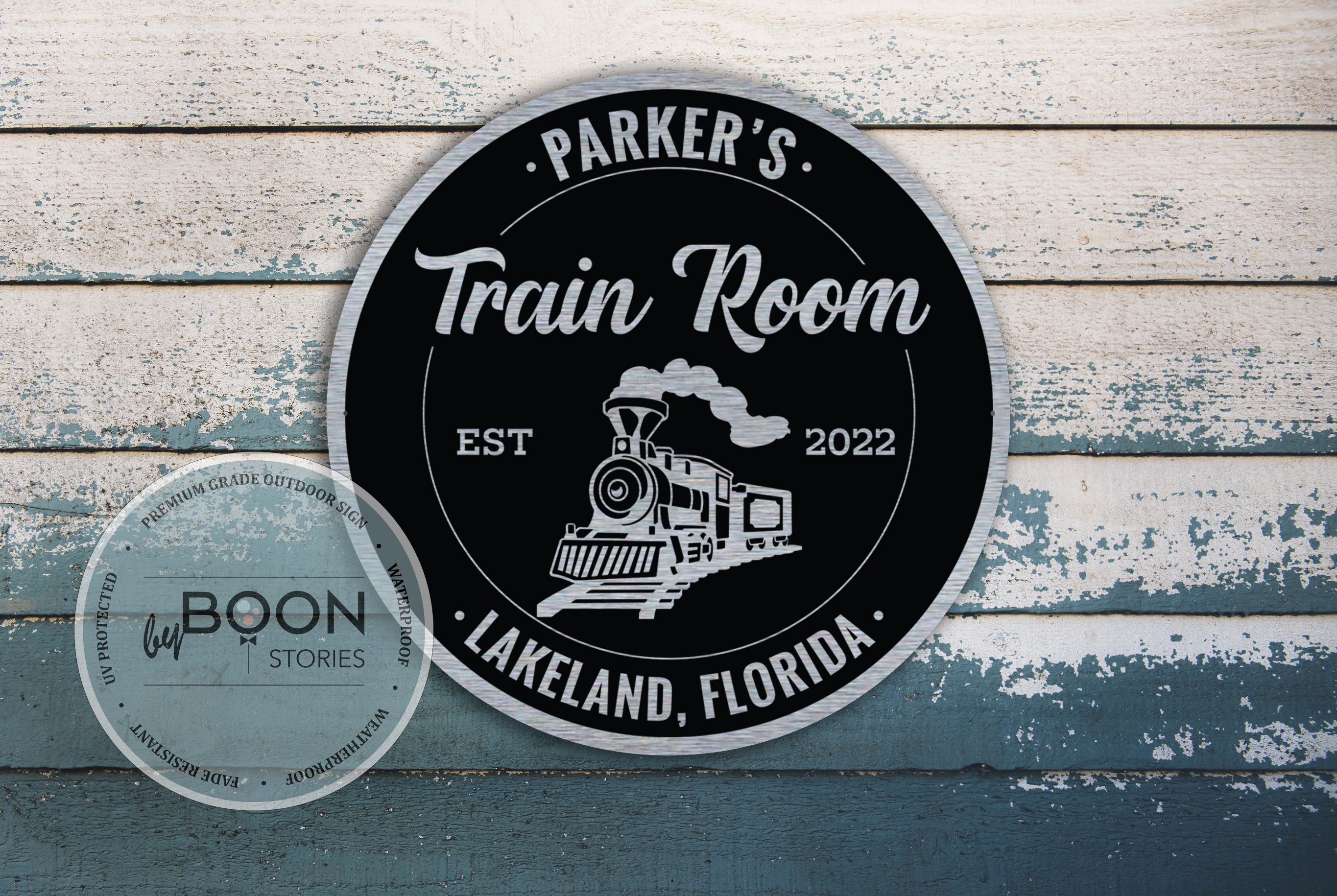 Custom Train Room Sign Train Sign Personalized Train Decor - Etsy