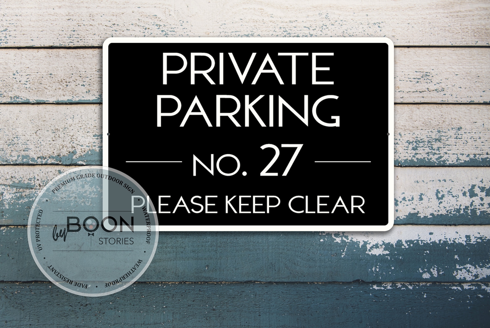 Custom Private Parking Sign Metal Parking Sign Keep Clear - Etsy