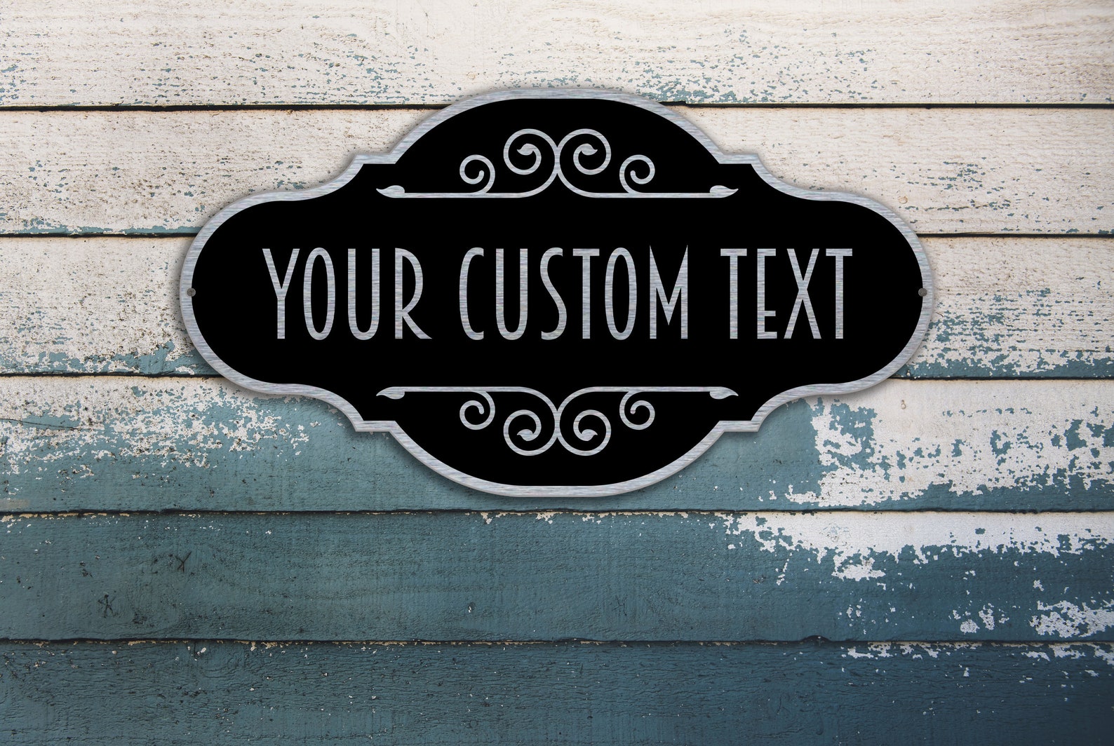 Custom Text Sign Customisable Plaque Personalised Sign - Etsy