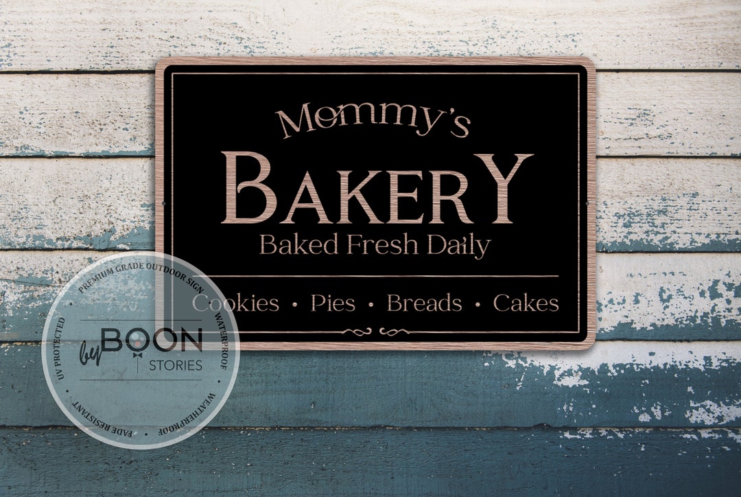 Custom Bakery Sign | Bakery Decor | Bakery Farmhouse | Farmers Bakery ...