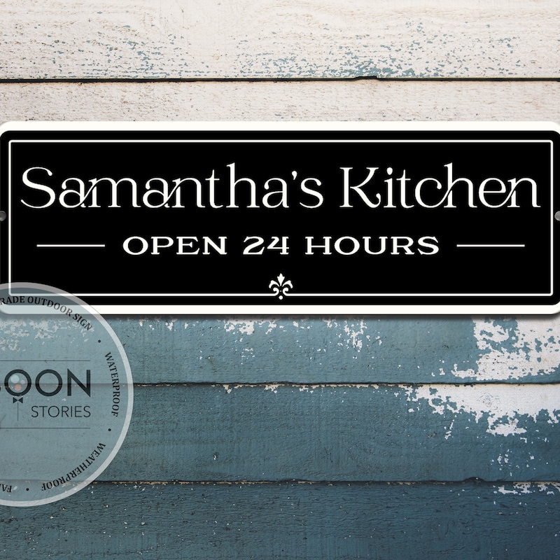 Custom Kitchen Sign - Etsy