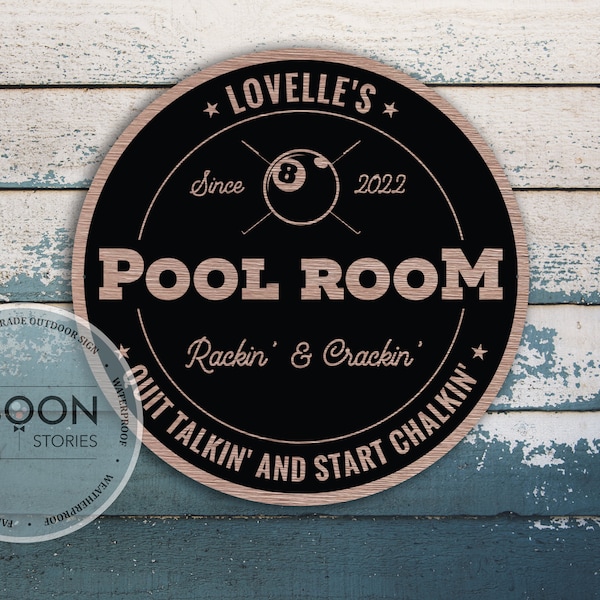 Pool Room - Etsy