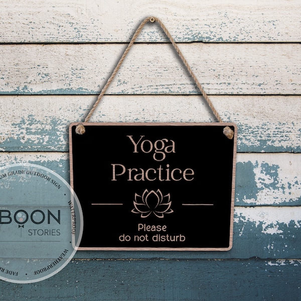 Yoga Studio Sign - Etsy