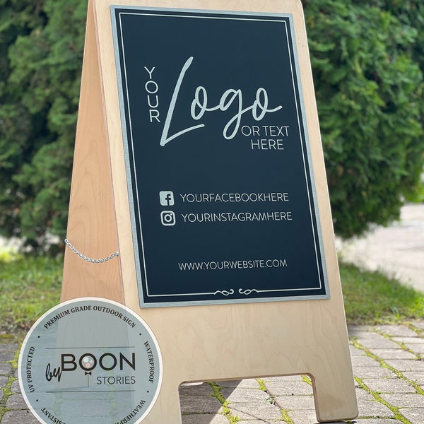Sidewalk Business Sign - Etsy