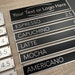 Elegant Metal Wall-hanging Menu Sign Cafe Wall Menu Hanging Cafe Menu ...