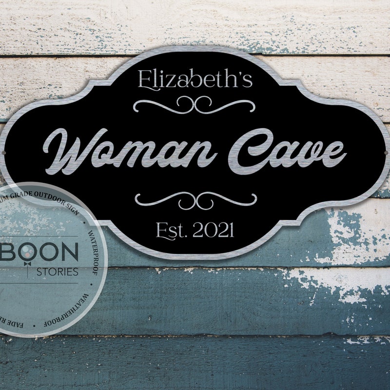 Womans Cave Signs - Etsy