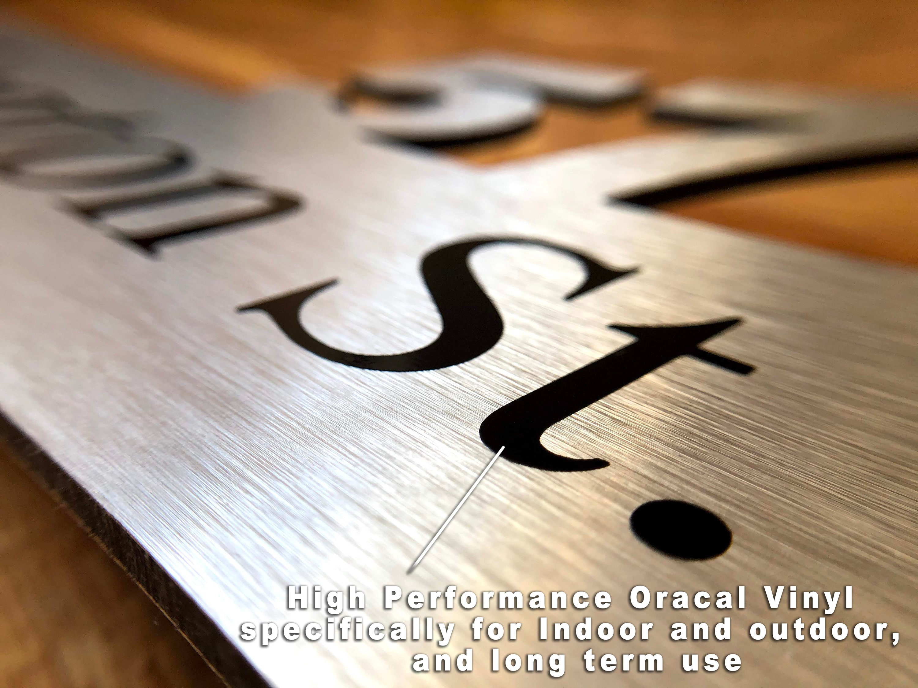 Custom Modern House Numbers Custom Address Sign Metal - Etsy UK