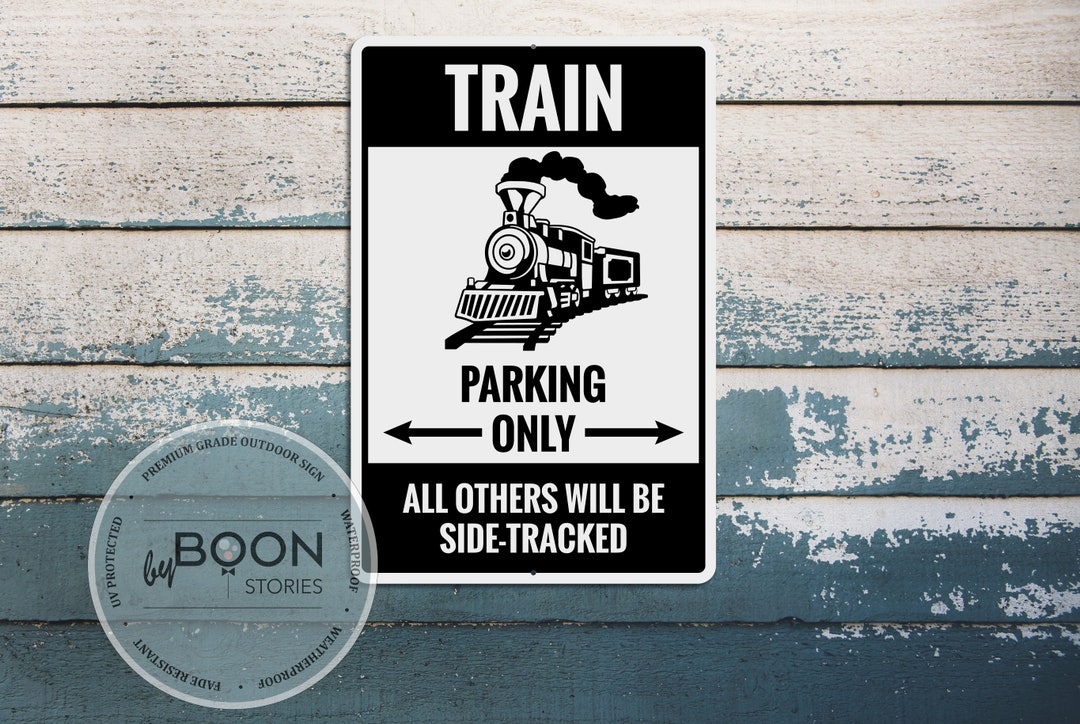 Custom Train Room Sign | Train Sign | Family Name Train Decor | Man ...