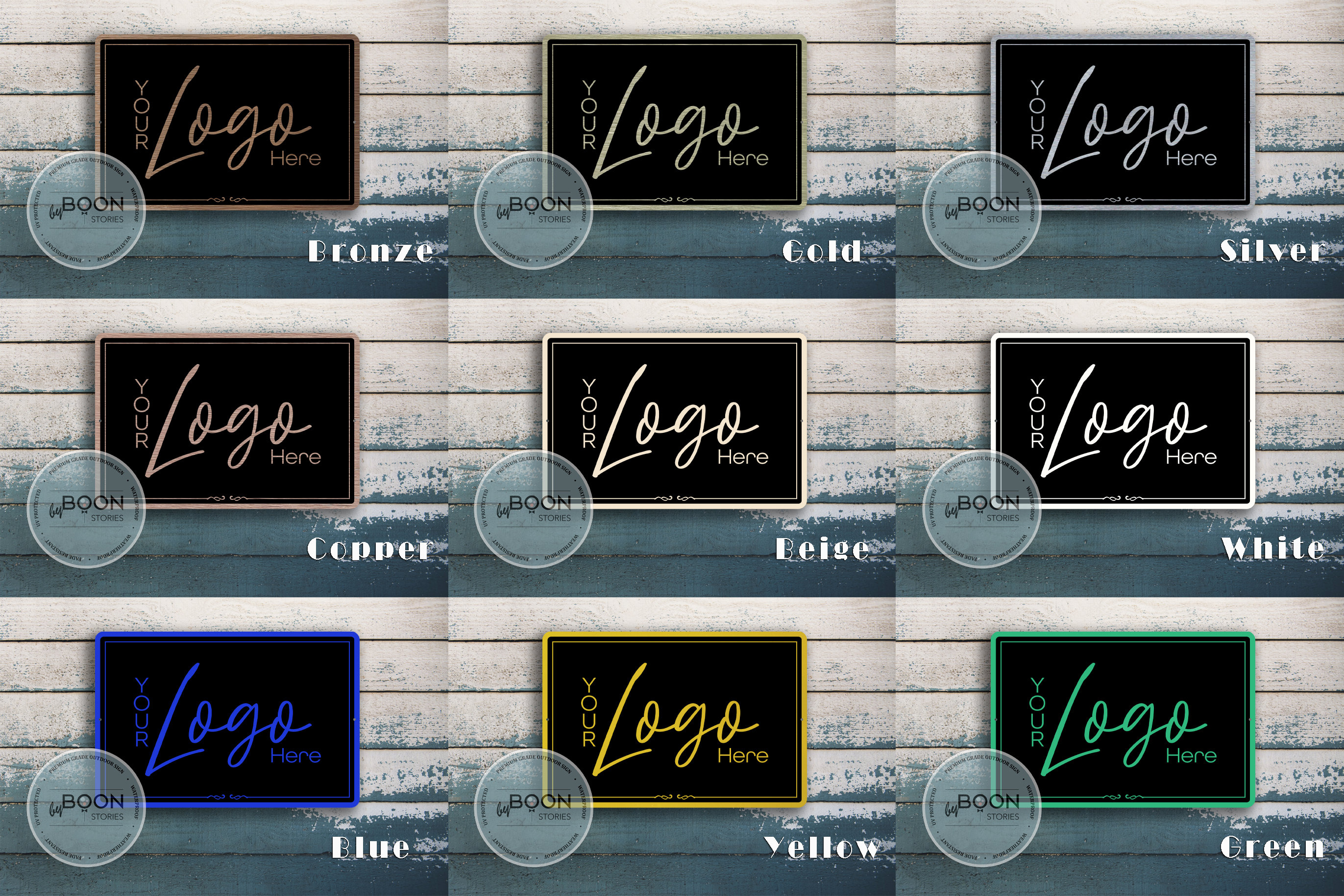 Custom Logo Sign Business Logo Creative Business Sign | Etsy