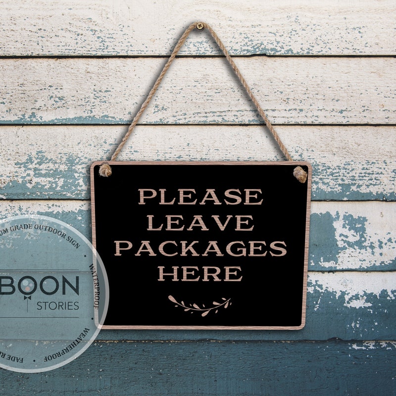 Personalized Package Delivery Signs - Etsy