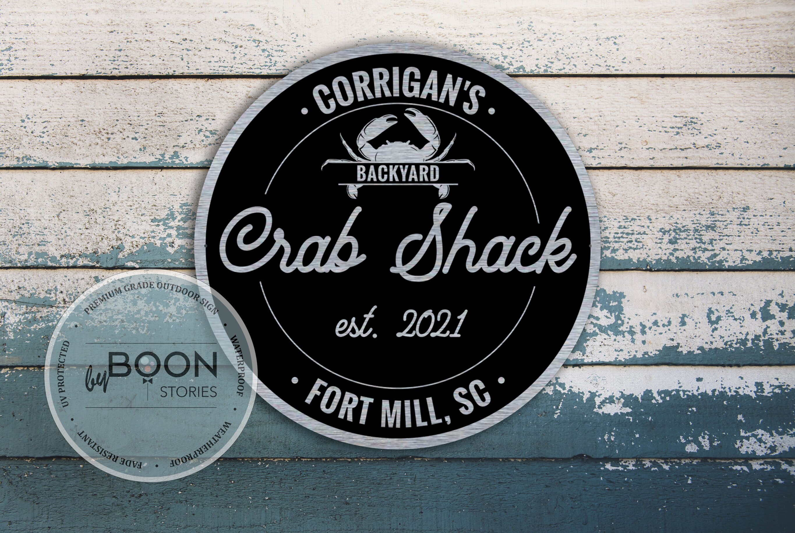Custom Crab Shack Sign Shore House Sign Personalized Sign - Etsy