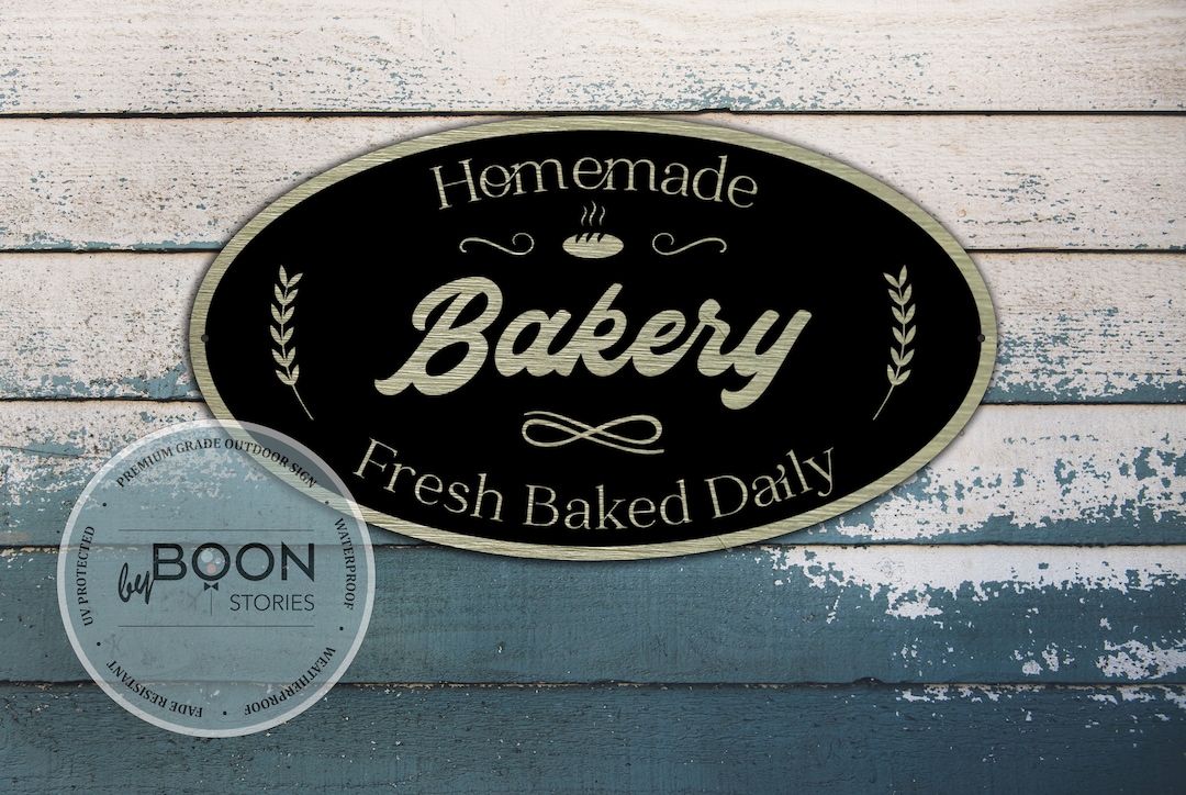 Custom Bakery Sign Bakery Decor Bakery Farmhouse Farmers - Etsy UK