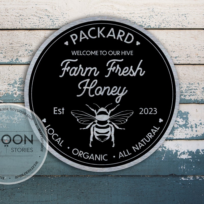 Honey Sign - Etsy