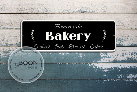 Custom Bakery Sign Bakery Decor Bakery Farmhouse Farmers | Etsy