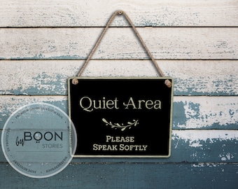 8x6 Massage in Session Please Keep Voices Noise Minimal Custom Wood ...