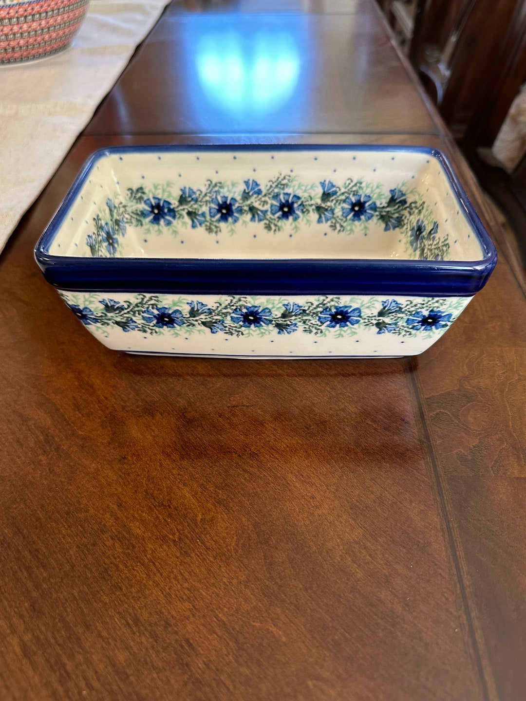 Polish Pottery Loaf Baker Boleslawiec EUC - Etsy