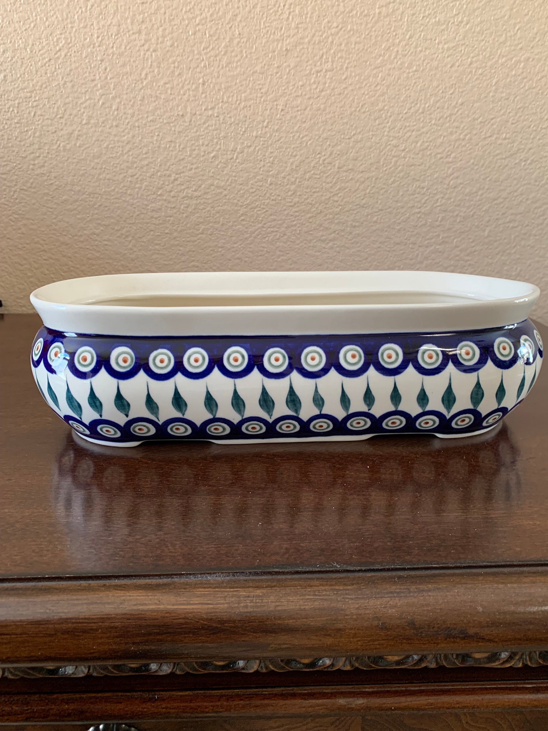 Polish Pottery Planter NEW - Etsy