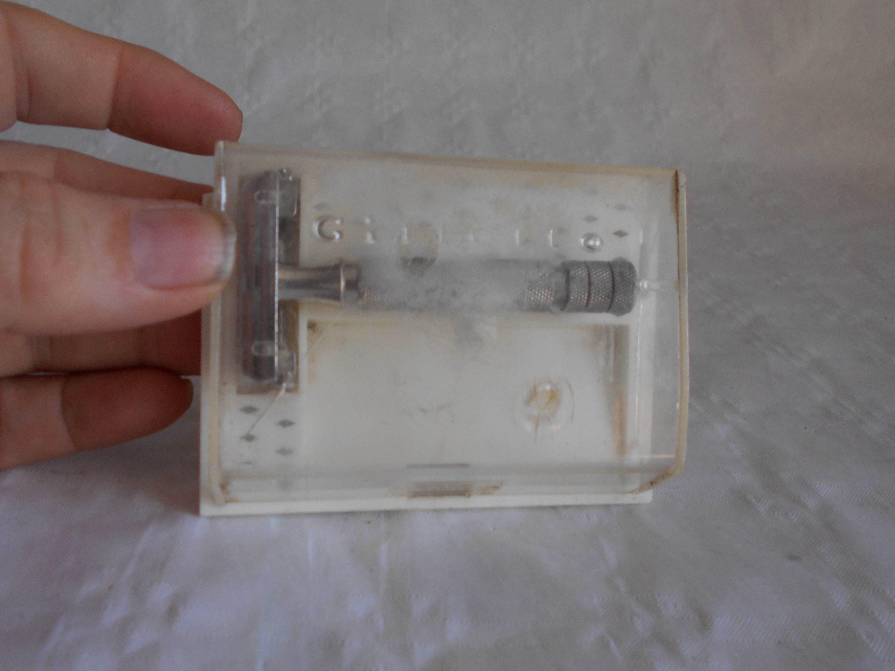 Vintage Safety Razor 1950s Gillette Super Speed Rocket Razor TTO Made ...