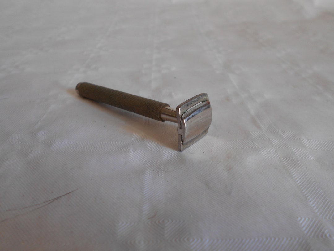 Vintage Safety Razor French Apollo 1930s Half Size Ladies or Moustache ...