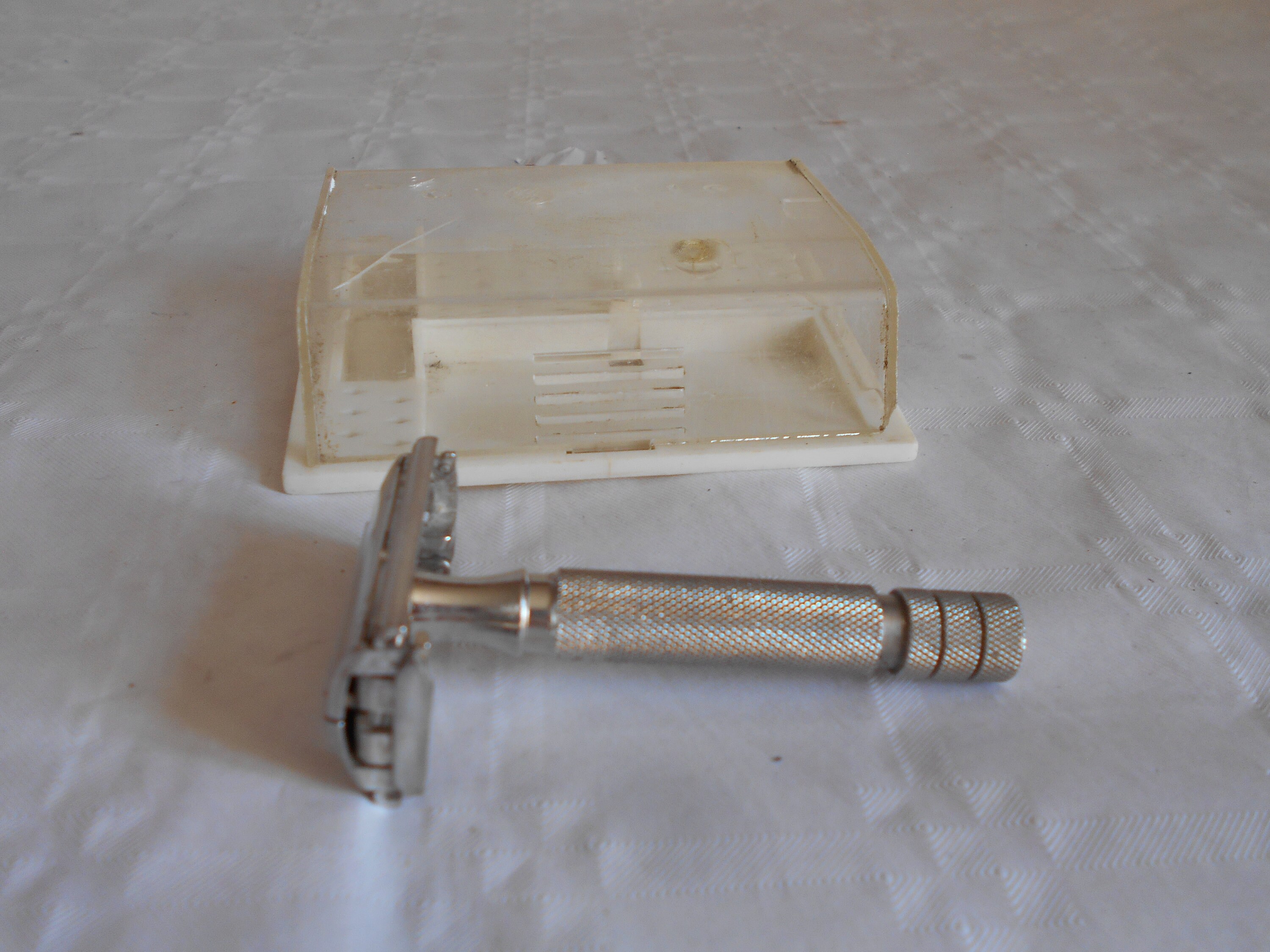 Vintage Safety Razor 1950s Gillette Super Speed Rocket Razor TTO Made ...