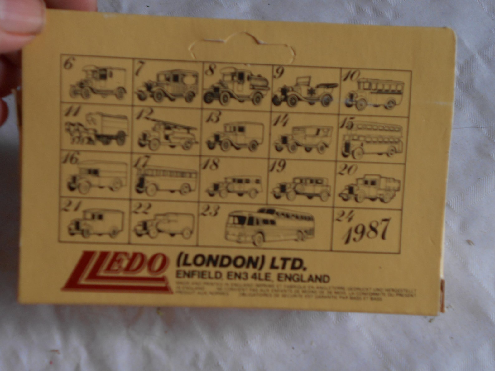 Vintage Lledo Days Gone DG8 Ford Model T White Wire Wheels ESSO Tanker ...