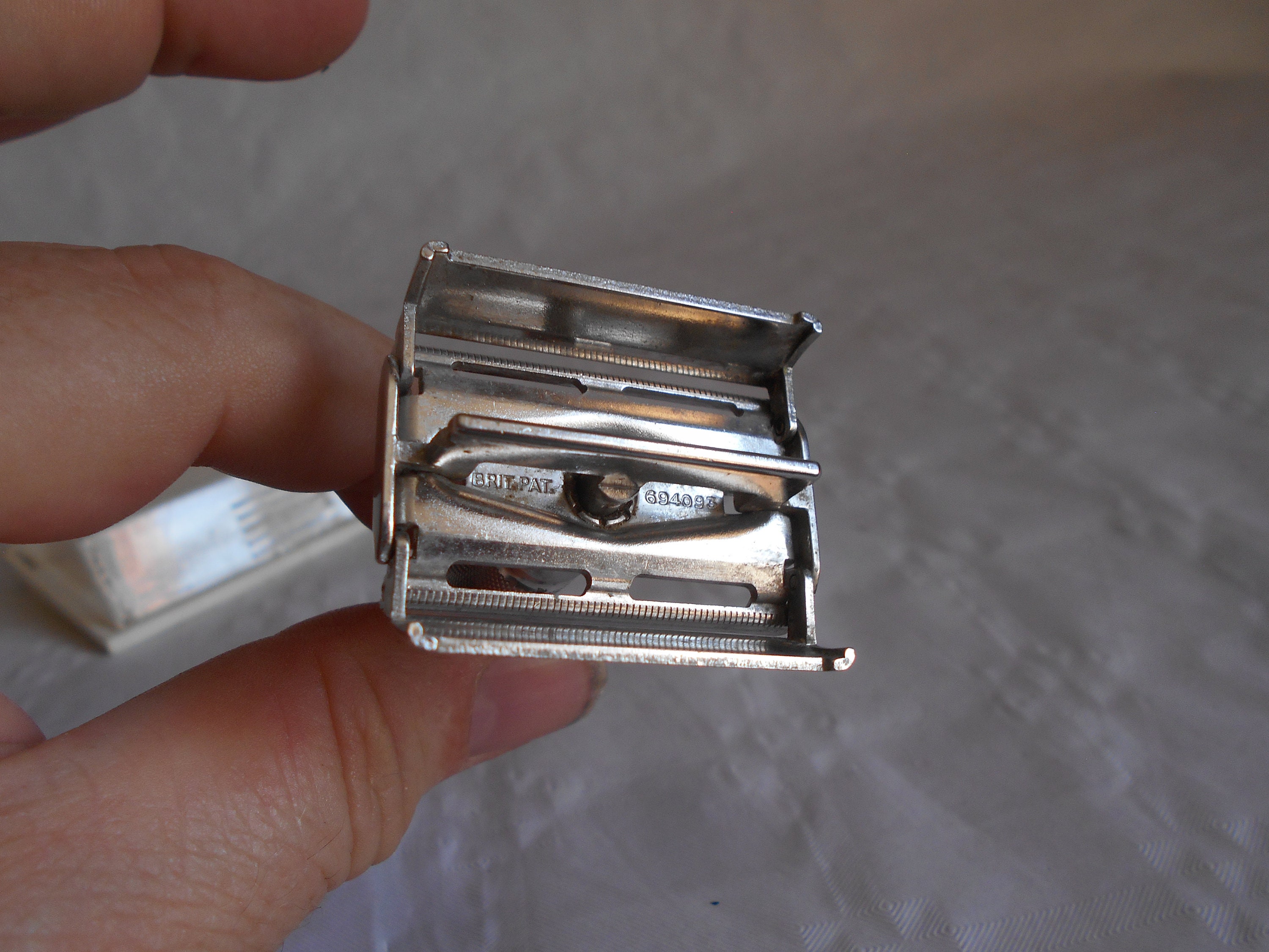 Vintage Safety Razor 1950s Gillette Super Speed Rocket Razor TTO Made ...