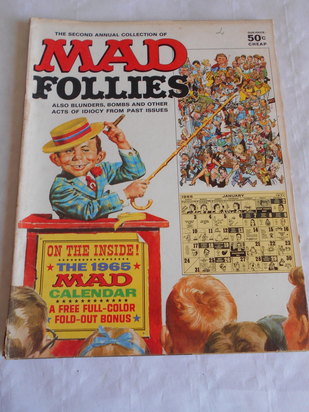 Mad Magazine 2nd Annual Follies 1965 With Calendar - Etsy