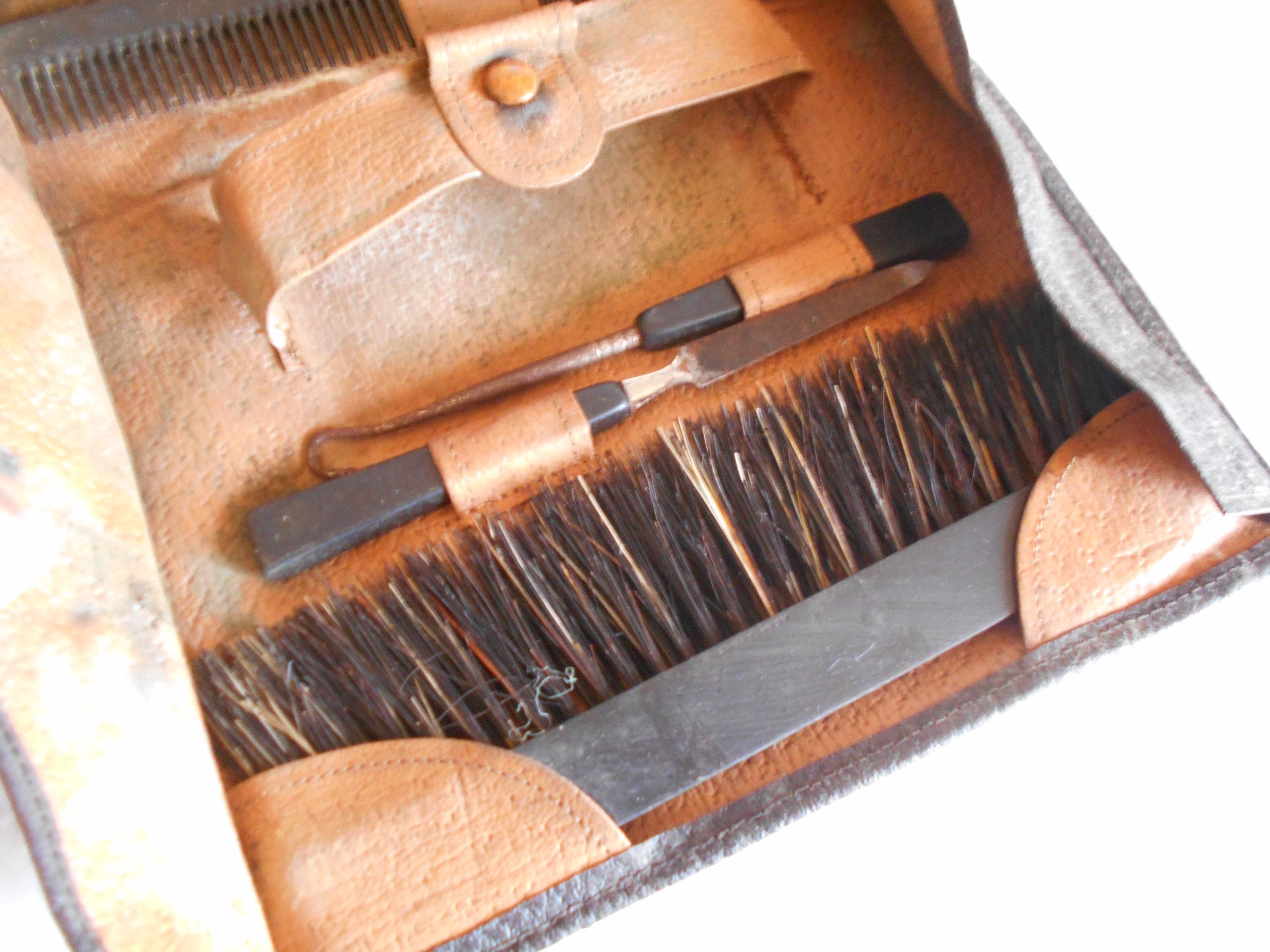 Vintage Gillette Goodwill Safety Razor Travel Set 1930s French Importe ...