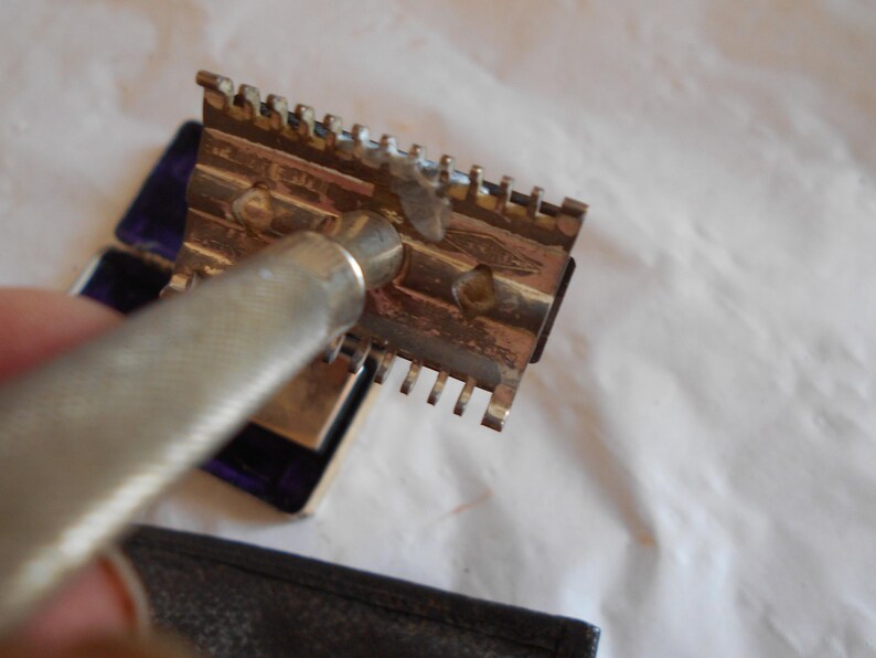 Vintage Gillette Goodwill Safety Razor Travel Set 1930s French Importe ...