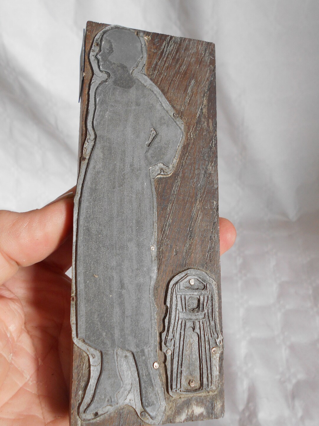 Vintage Printing Block Art Deco Lady Fashion Pattern 1920s Original - Etsy