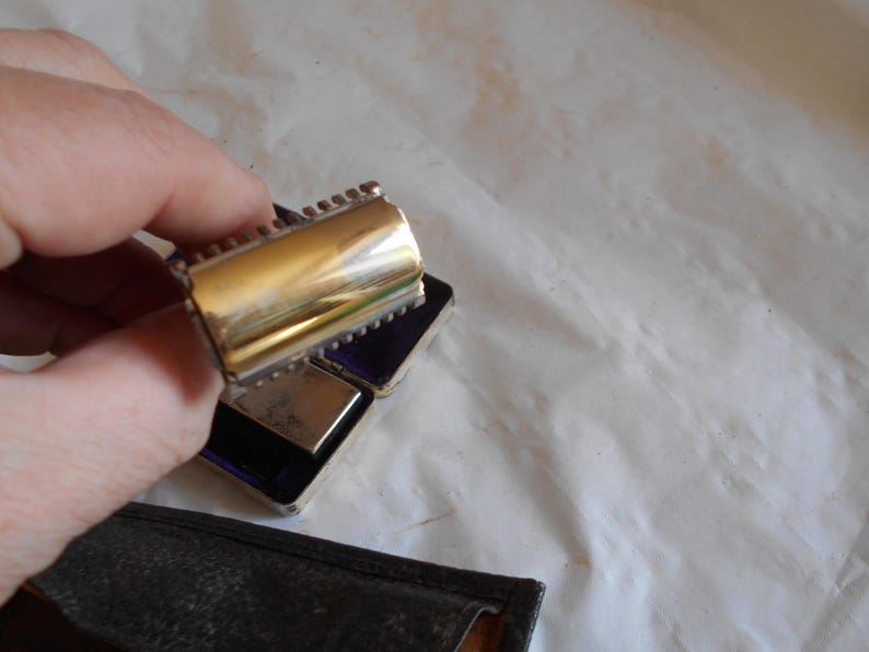 Vintage Gillette Goodwill Safety Razor Travel Set 1930s French Importe ...