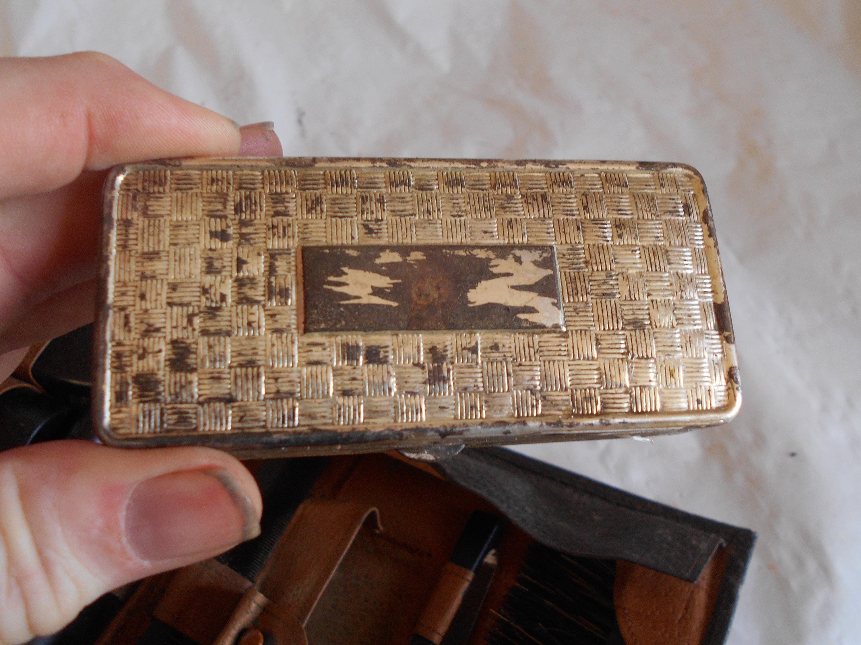 Vintage Gillette Goodwill Safety Razor Travel Set 1930s French Importe ...