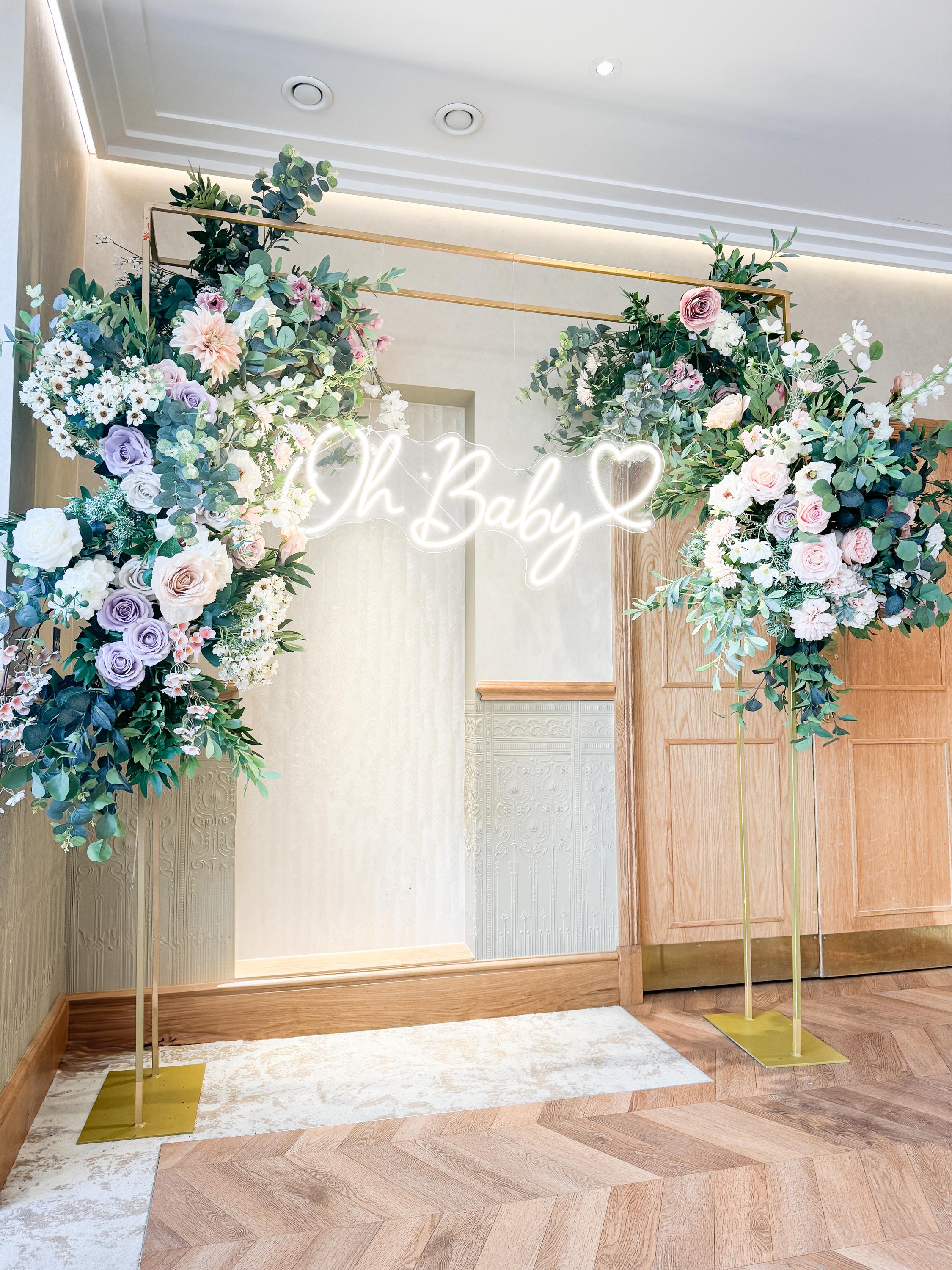Double Arch Wedding Backdrop, Collapsible Event Arbor - Etsy UK