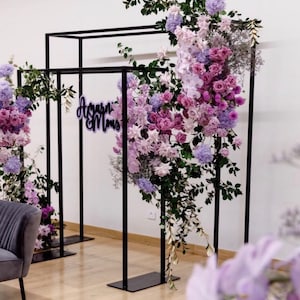 Double Arch Wedding Backdrop, Collapsible Event Arbor - Etsy UK