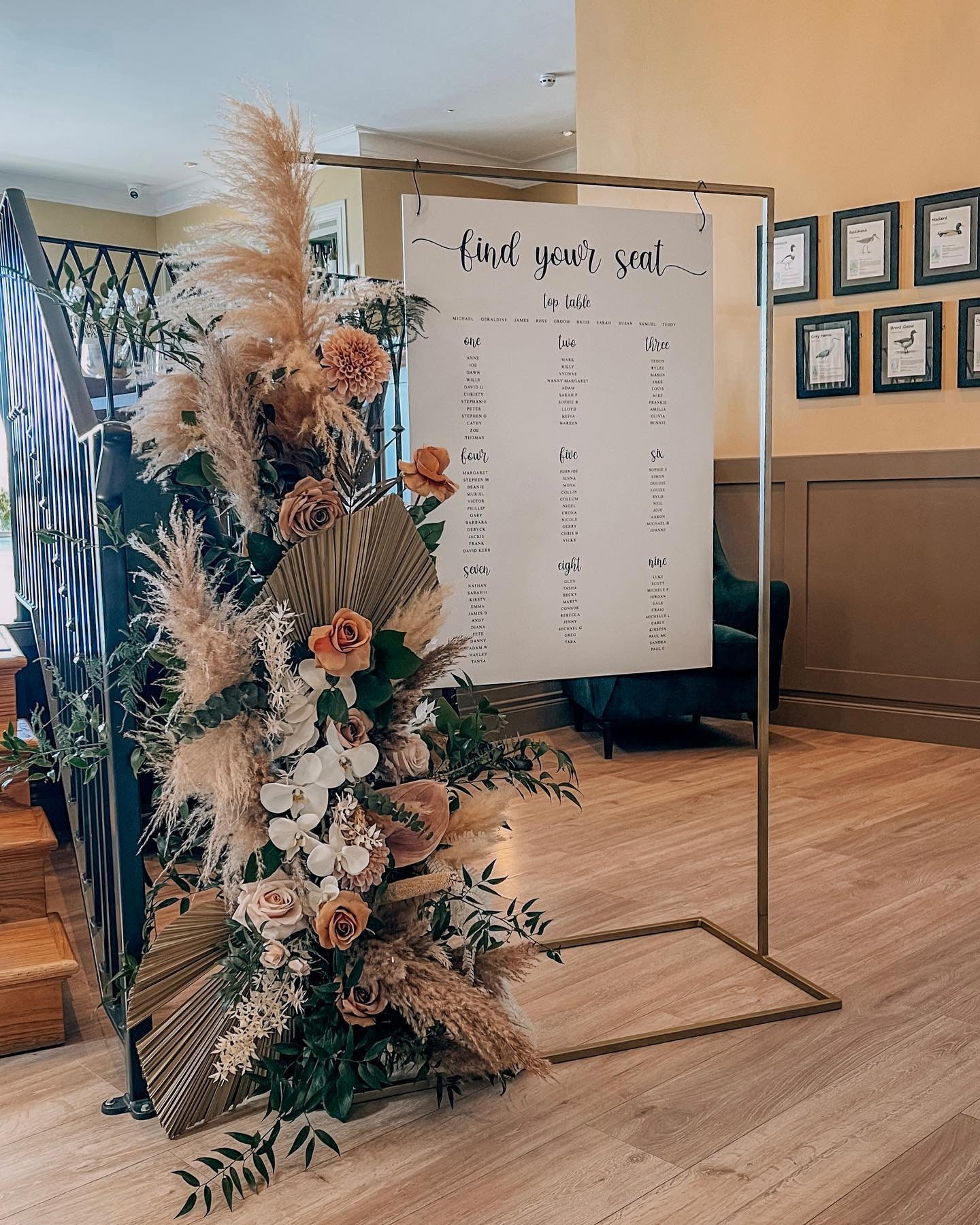 Wedding Sign Stand Welcome Event Party Sign Stand Metal - Etsy UK