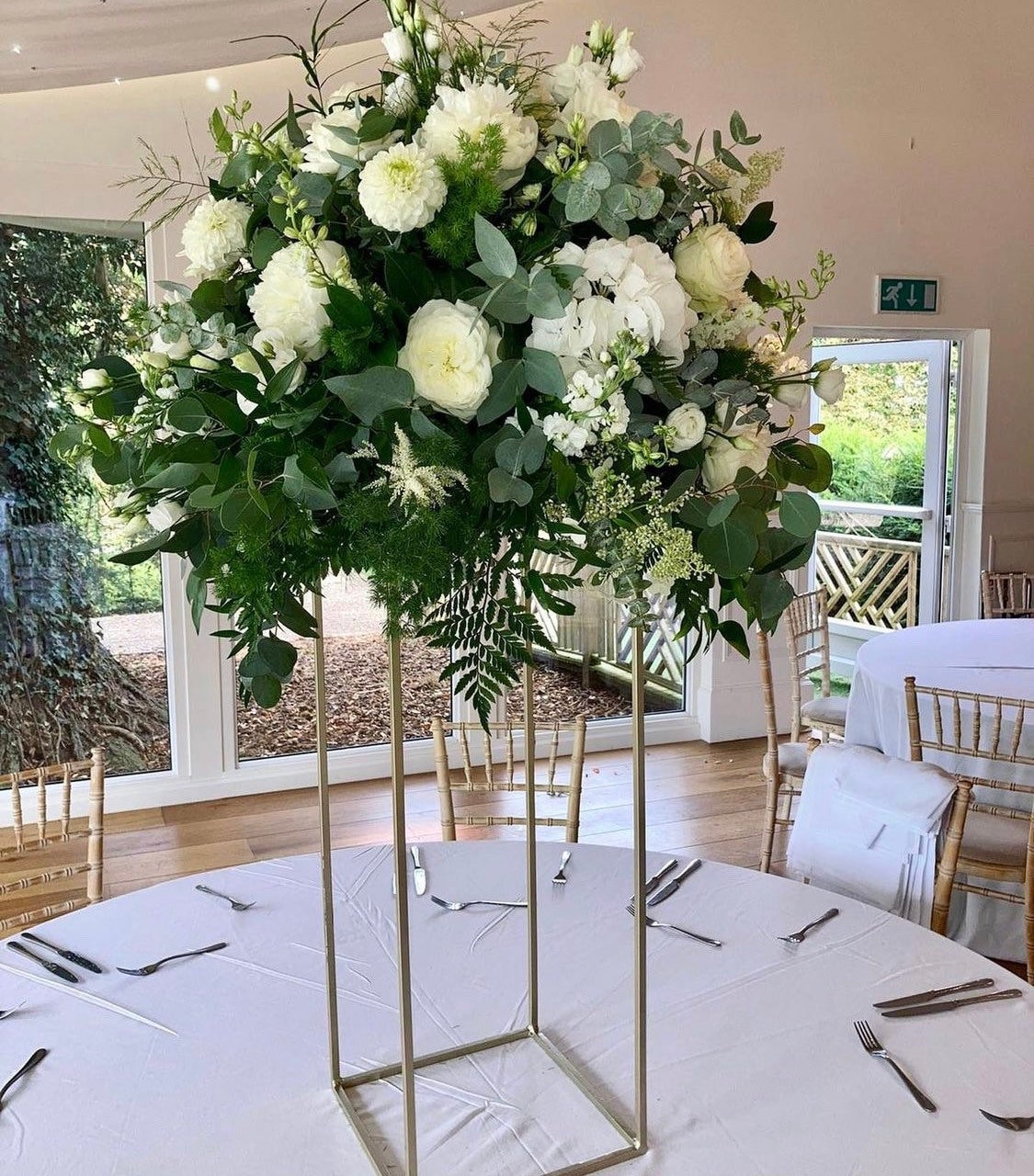 Tall Metal Stand Plinths Flower Podiums Wedding Centerpiece | Etsy