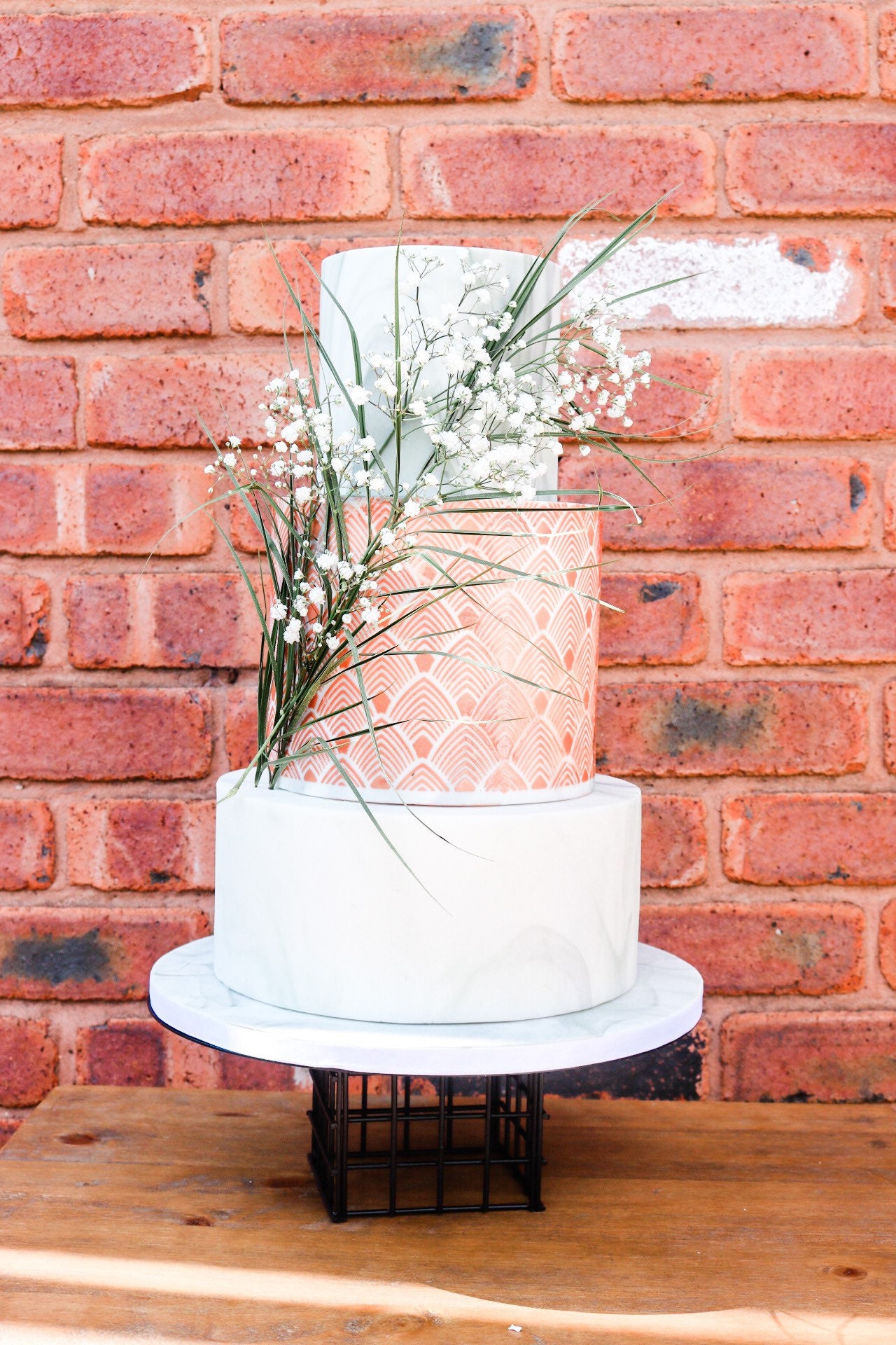 Mesh Cake Stand Industrial Cake Stand Wedding Cake | Etsy