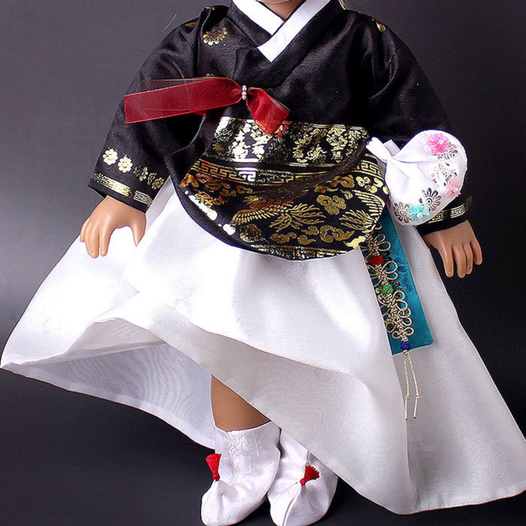 18inch Doll Hanbok Dress Set_ Korean Traditional Hanbok_dangyi ...