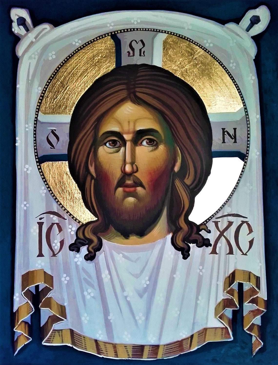 Mandylion, Byzantine Icon, the Holy Face, the Veil of Veronica, Jesus ...