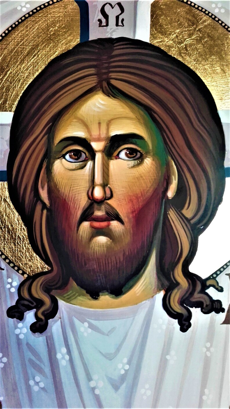 Mandylion, Byzantine Icon, the Holy Face, the Veil of Veronica, Jesus Christ, Christian Orthodox ...
