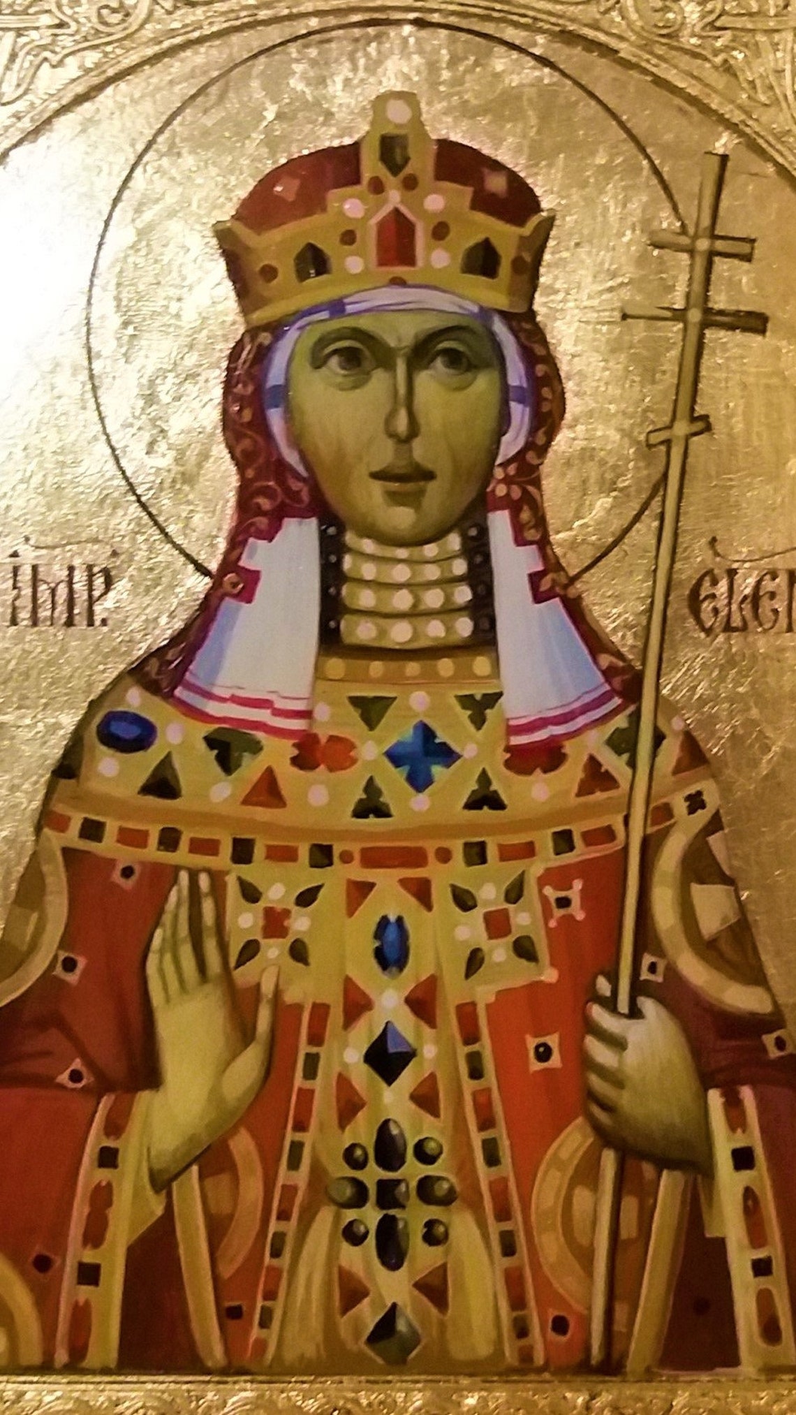 Byzantine Icon, Saint Helena, Helena Augusta, Helen Mother of ...