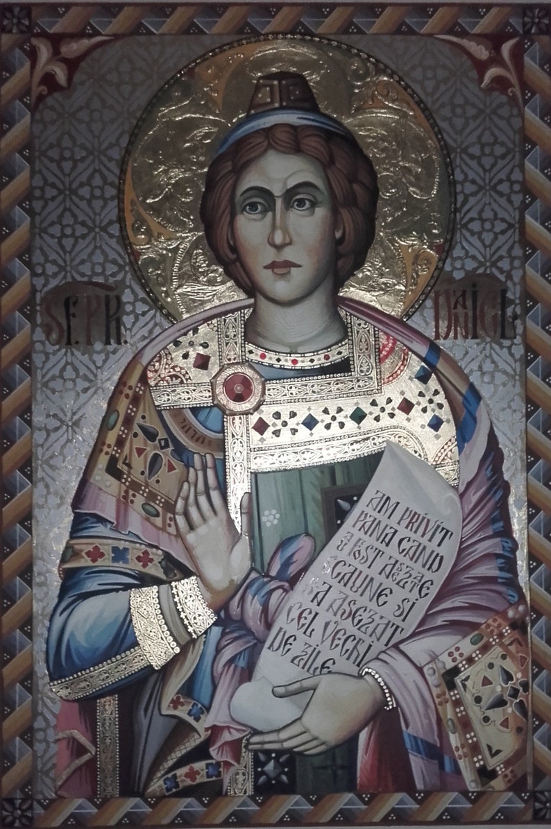 Byzantine Icon of Saint Daniel the Prophet, Christian Orthodox ...