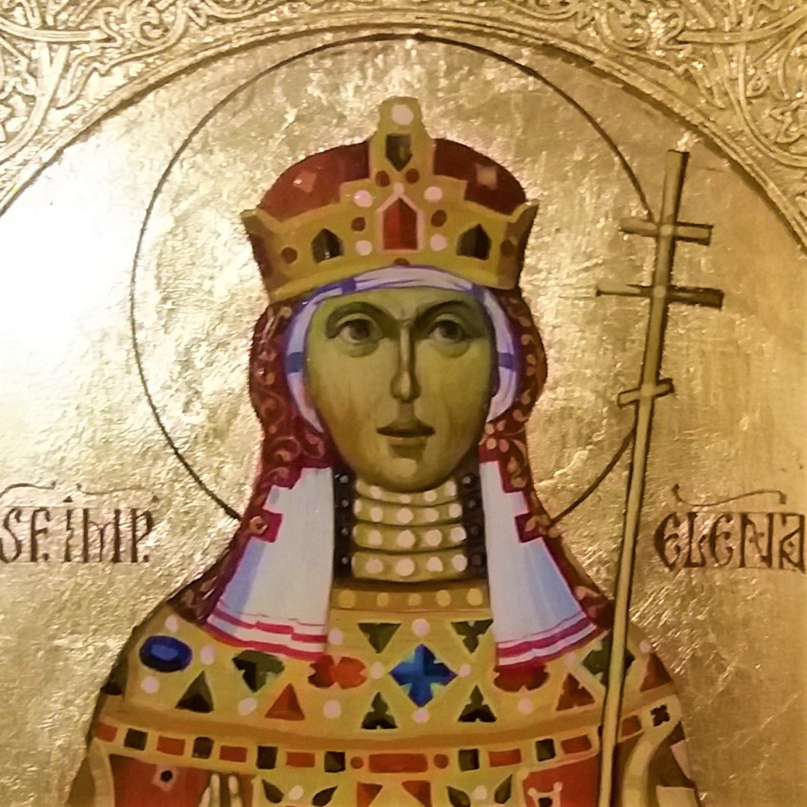 Byzantine Icon, Saint Helena, Helena Augusta, Helen Mother of ...