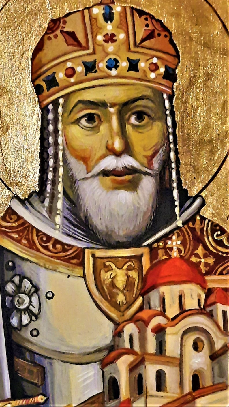 Great Martyr Tsar Lazar of Serbia, St. Czar Lazar the Great Martyr ...