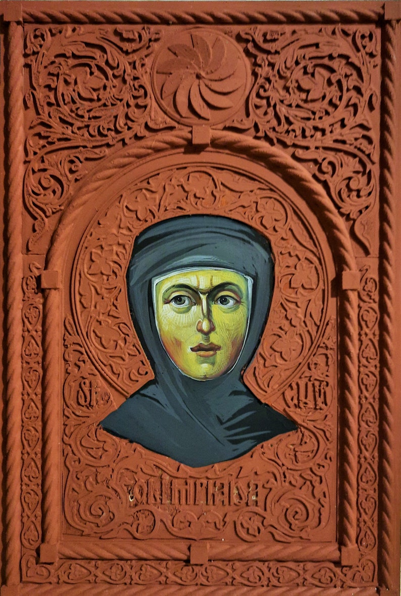 Byzantine Icon of Saint John the Baptist Bas-relief Saint - Etsy