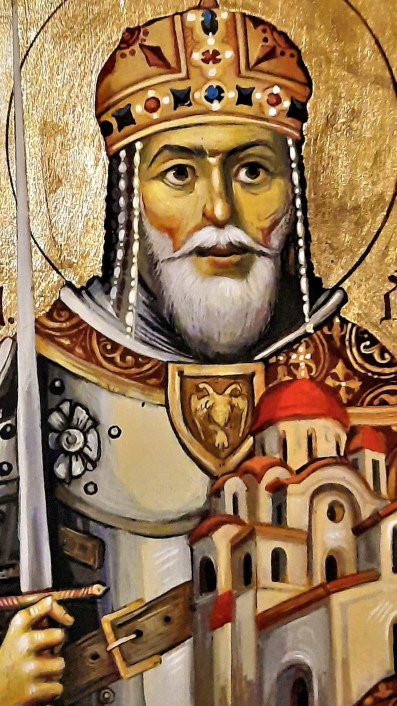 Great Martyr Tsar Lazar of Serbia, St. Czar Lazar the Great Martyr ...