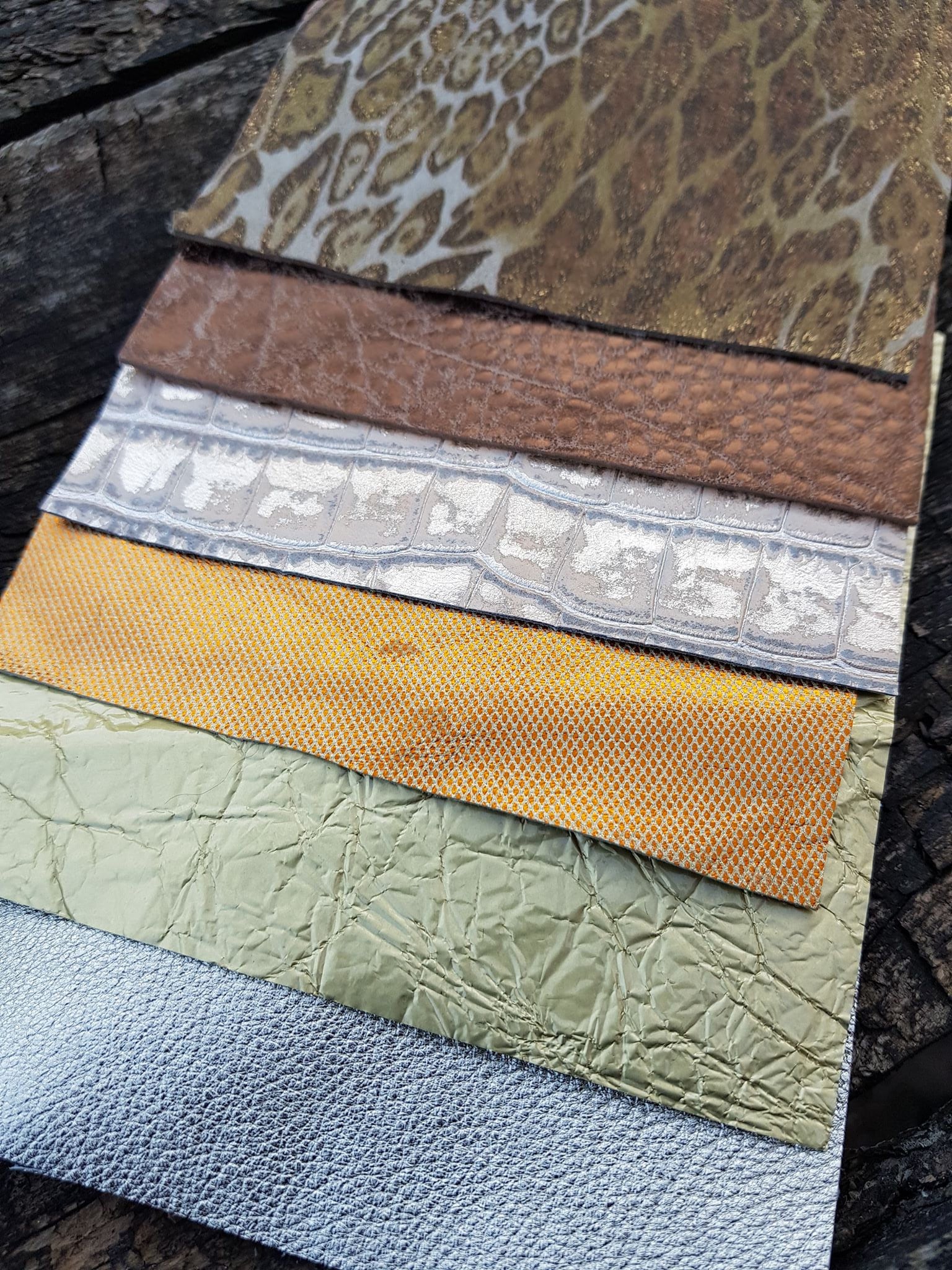 Brillo CUADRADOS de cuero x 65/5 12.5cmx12.5cm piel real - Etsy España