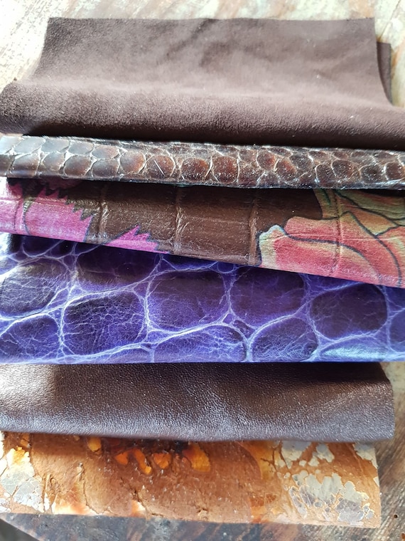 CHOCOLATE CAKE Leather SQUARES x 6 5/512.5cmx12.5cm | Etsy