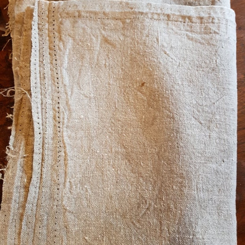 Primitive Linen Fabric - Etsy